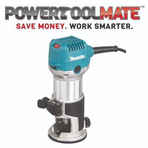 Makita RT0702CX4 240v 1/4in Router/Trimmer Anti-Restart Function ...