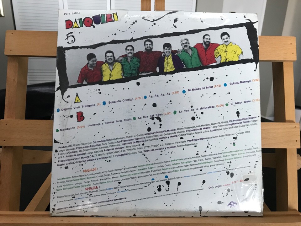 DAIQUIRI DAIQUIRI 5 SONO-RODVEN S.R.408 VENEZUELA 1989 M/NM SEALED | eBay