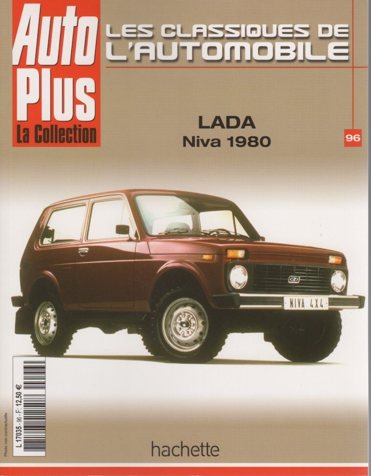 LES CLASSIQUES DE L'AUTOMOBILE 96 LADA NIVA 1980 NIVA PLEIN SOLEIL 1200 ...