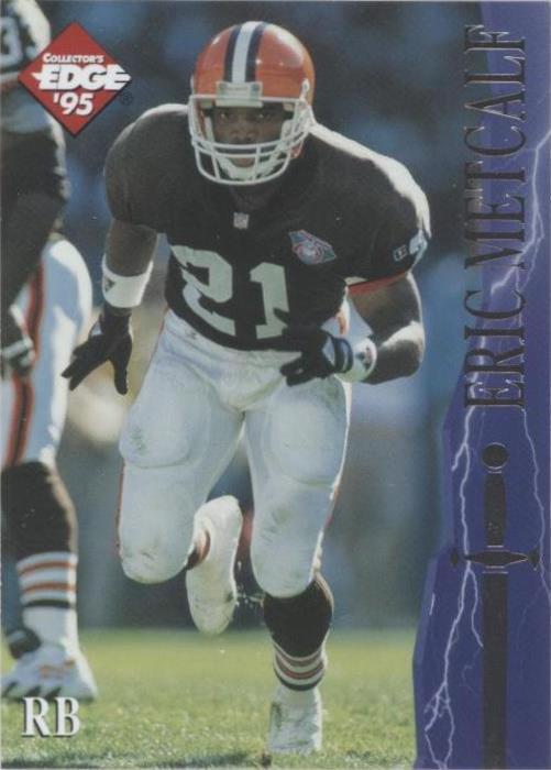 1995 Collector's Edge Excalibur Eric Metcalf #16 for sale | eBay