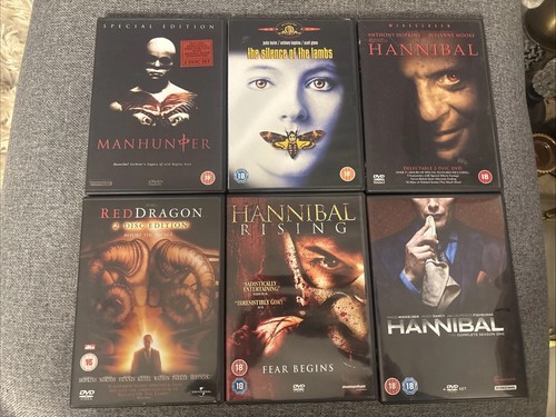 THE HANNIBAL LECTER 5 MOVIE DVD Film COLLECTION + Season 1 DVD | eBay