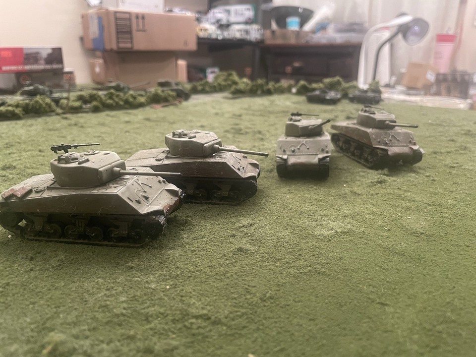 1/72 20mm M4 76mm Sherman Tanks USA WW2 WWII (Armourfast) Box7 | eBay