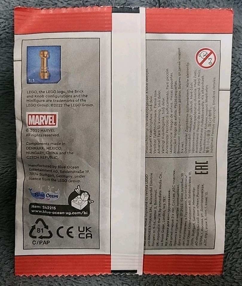 LEGO Minifigure Marvel Avengers THANOS 242215 | eBay