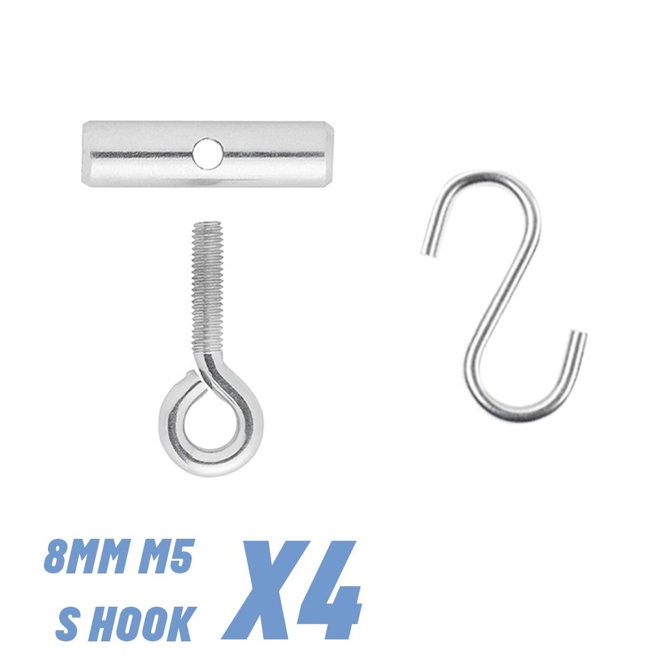 Awning Rail Stoppers, 8mm Awning Stoppers End Stoppers Blocking Kit ...