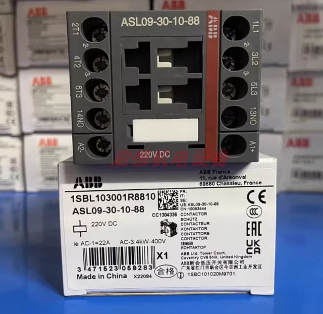 ABB AC Contactor ASL09-30-10-88 220V for sale online | eBay