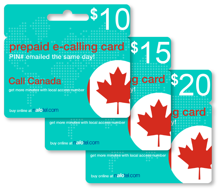 Cheap International calling card for Canada with emailed PIN | eBay