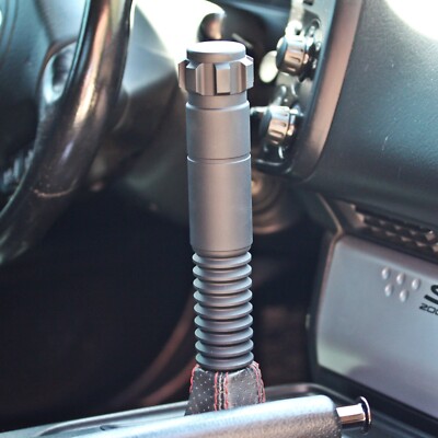 SSCO MATTE BLACK LS SERIES 8" WEIGHTED SHIFT KNOB FITS STI LIGHTSABER ...