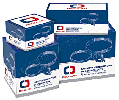 OSCULATI Pack of 10 Hose Clamp Aisi 316 12 X 80-100 mm | eBay