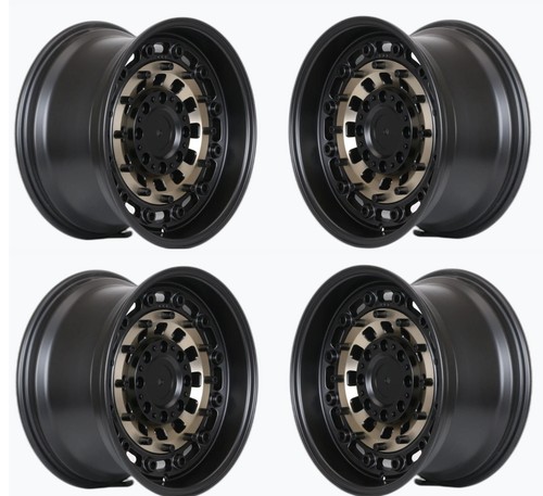 17x9 +0 Wheels For LIFTED Toyota 4Runner Tacoma FJ Cruiser 17" 6x139 ...