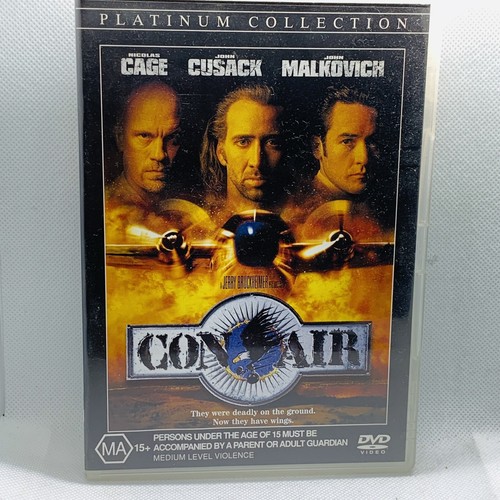 Con Air Dvd Platinum Edition Like New Region 4 Nicholas Cage John ...