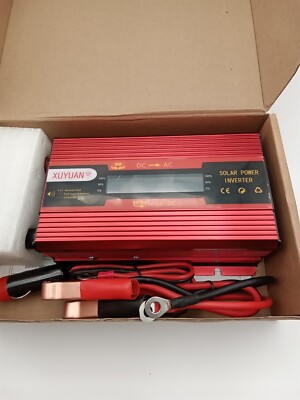 Foval DC To AC Solar Smart King Red Power Inverter | eBay