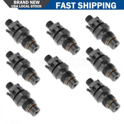 8 Pack Diesel Fuel Injectors For 1989-2001 GM Chevy 6.2L 6.5L ...
