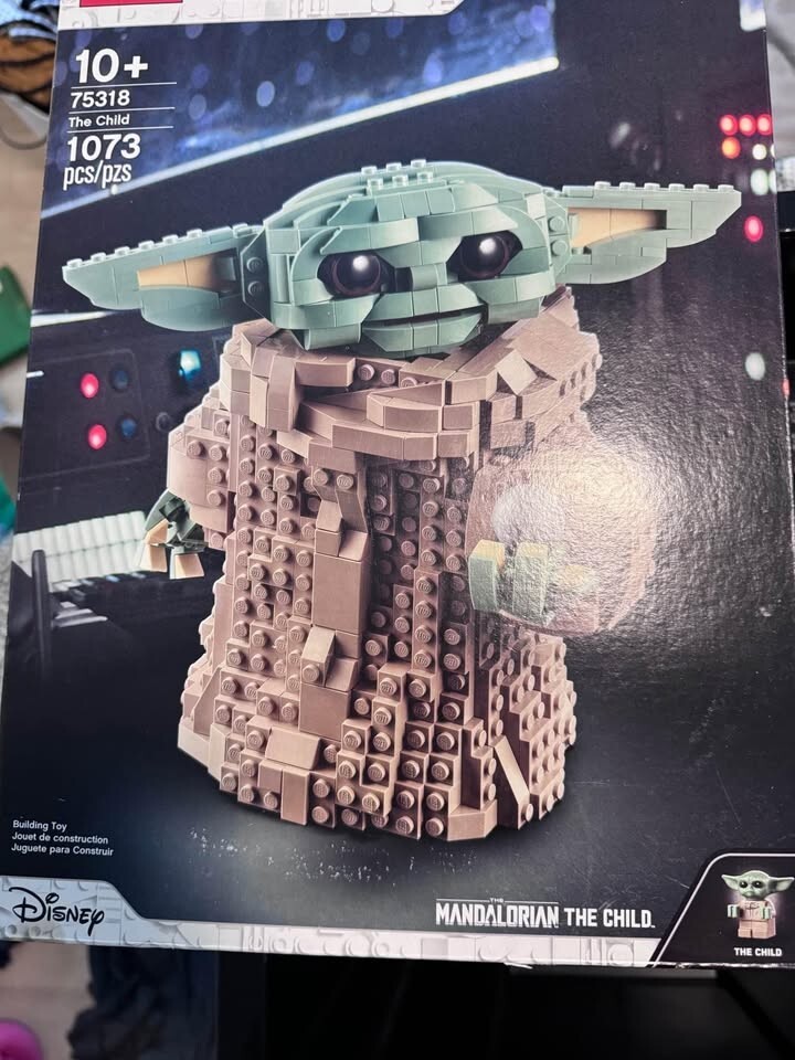 New Unopened! LEGO Star Wars: The Child (75318) Grogu, Mandalorian ...
