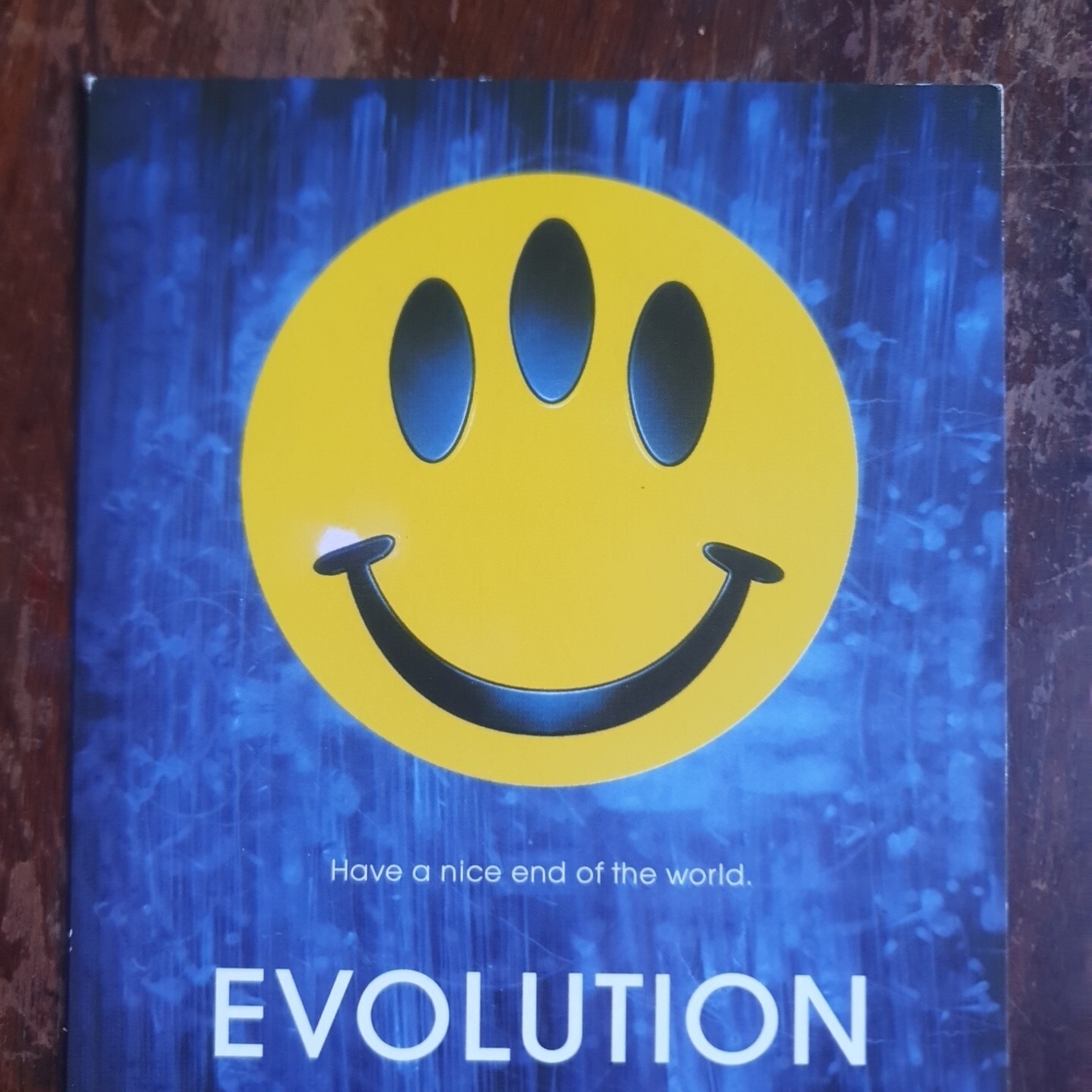 Evolution, Film Promo Postcard, Unposted. 3 Eye Smiley Face. | eBay UK