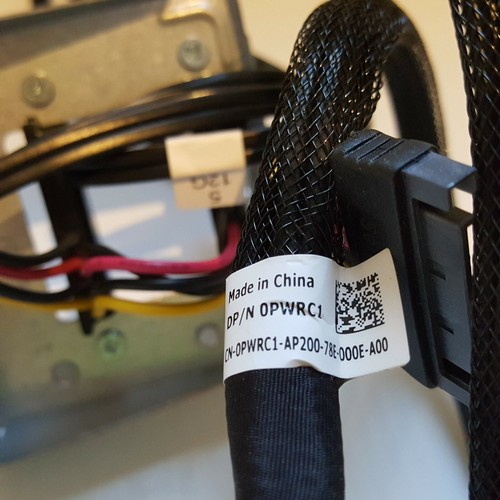 SAS Cable For DELL T7910 Hard Drive Cage 2.5" HDD Tray Caddy PWRC1 ...