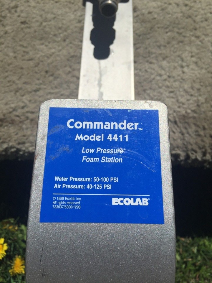 Ecolab Commander 4411 Foaming Station with Hose | eBay