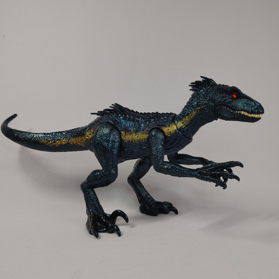 Jurassic World Dinosaur Track n Attack Indoraptor Toy Noises Works | eBay