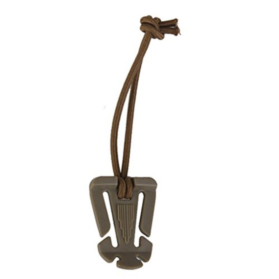 10 Pcs Webbing Clamp Fastening Clips Straps Elastic Buckle Outdoor Cord ...