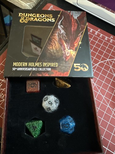 D&D 50th Anniversary: Modern Holmes Inspired Dice Set | eBay