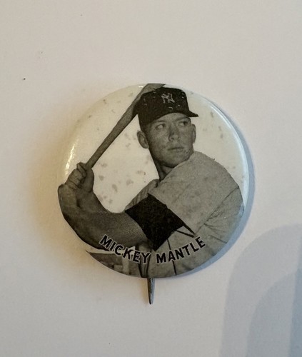 1950s Vintage Mickey Mantle Pinback Yankees | eBay