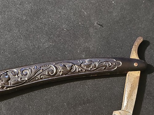 Rare/Vintage Antoni Tadross Straight Razor/Victorian Lady Fancy Handles ...