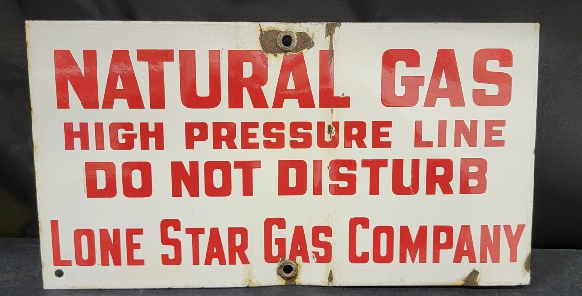 Natural Gas Sign