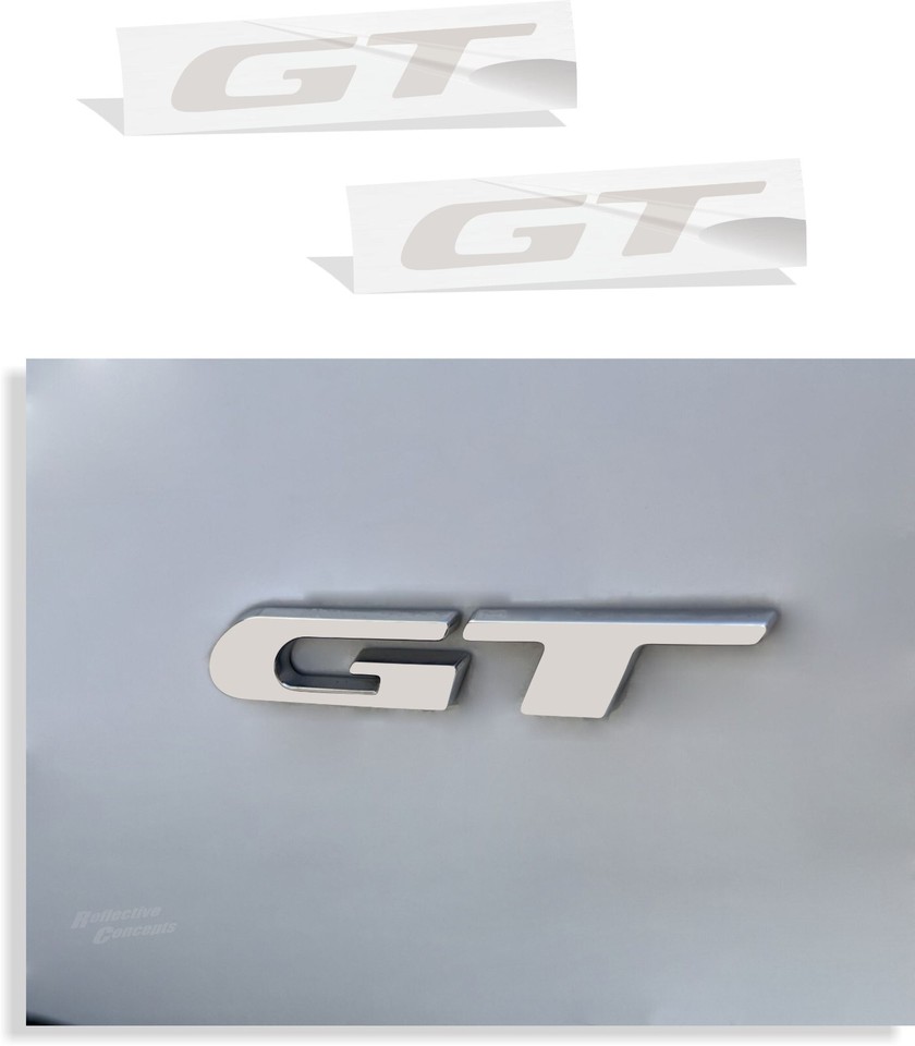 GT Emblem Overlay Decal Stickers (pair) - Dodge Charger GT | eBay