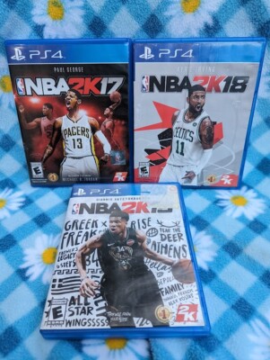NBA 2K 3 Game Lot Playstation 4 PS4 Tested Working 2K17 2K18 2K19 ...