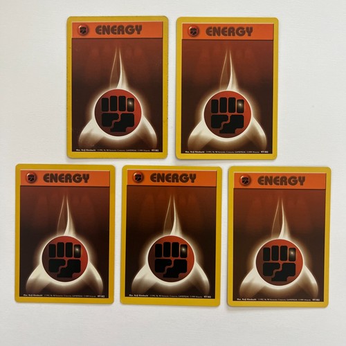 Pokemon Cards - 5 Cards, Fighting Energy Pack, MP | eBay