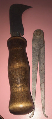 L shape knife carpentry wood work tools Red Devil 4607-Very Rare ...