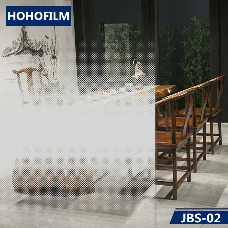Semi-Private Window Film House Office Privacy Two Way Gradient Dot ...