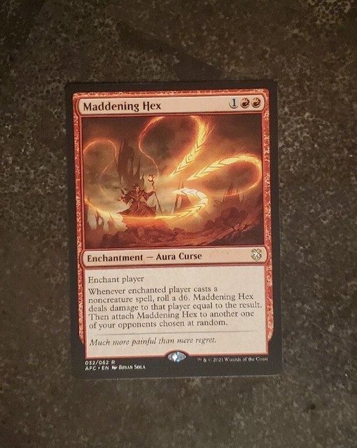 MTG Maddening Hex Commander: Adventures in the Forgotten Realms 032/062 Regular Rare for sale ...