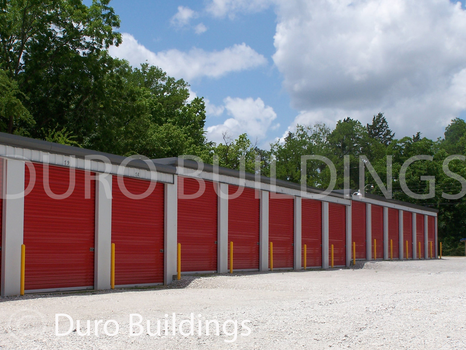 DURO Steel 40x120x8.5 Metal Mini Self Storage Prefabricated Building ...