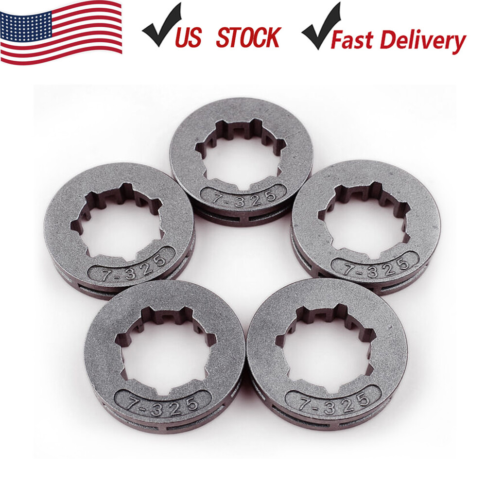 .325" 7T Mini Spline 17mm Sprocket Rim For Stihl MS391 MS311 MS290 ...