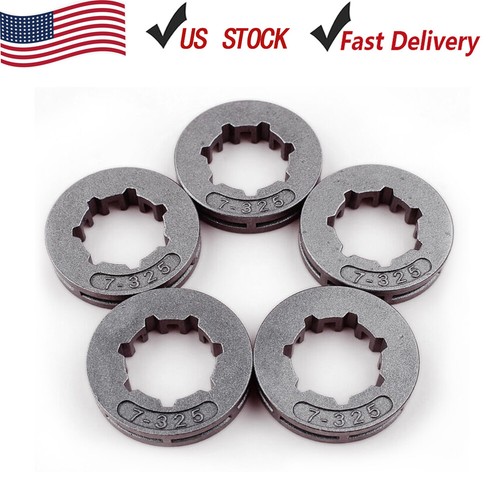 .325" 7T Mini Spline 17mm Sprocket Rim For Stihl MS391 MS311 MS290 ...