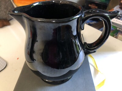 Vintage MCcoy Small Black Pitcher | eBay