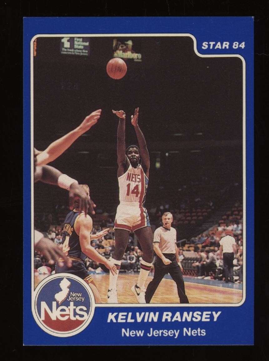 1983-84 Kelvin Ransey STAR Basketball #153 *NICE* New Jersey Nets (1A ...