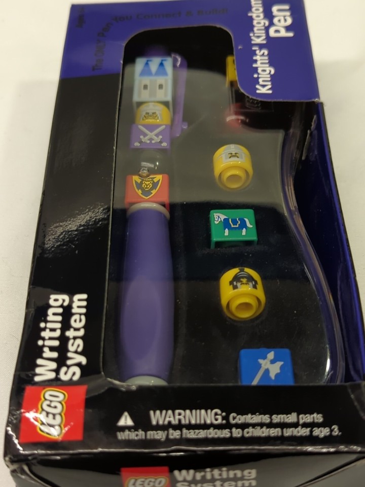 LEGO WRITING SYSTEM KNIGHTS KINGDOM PEN CONNECT BUILD LEARNING ...