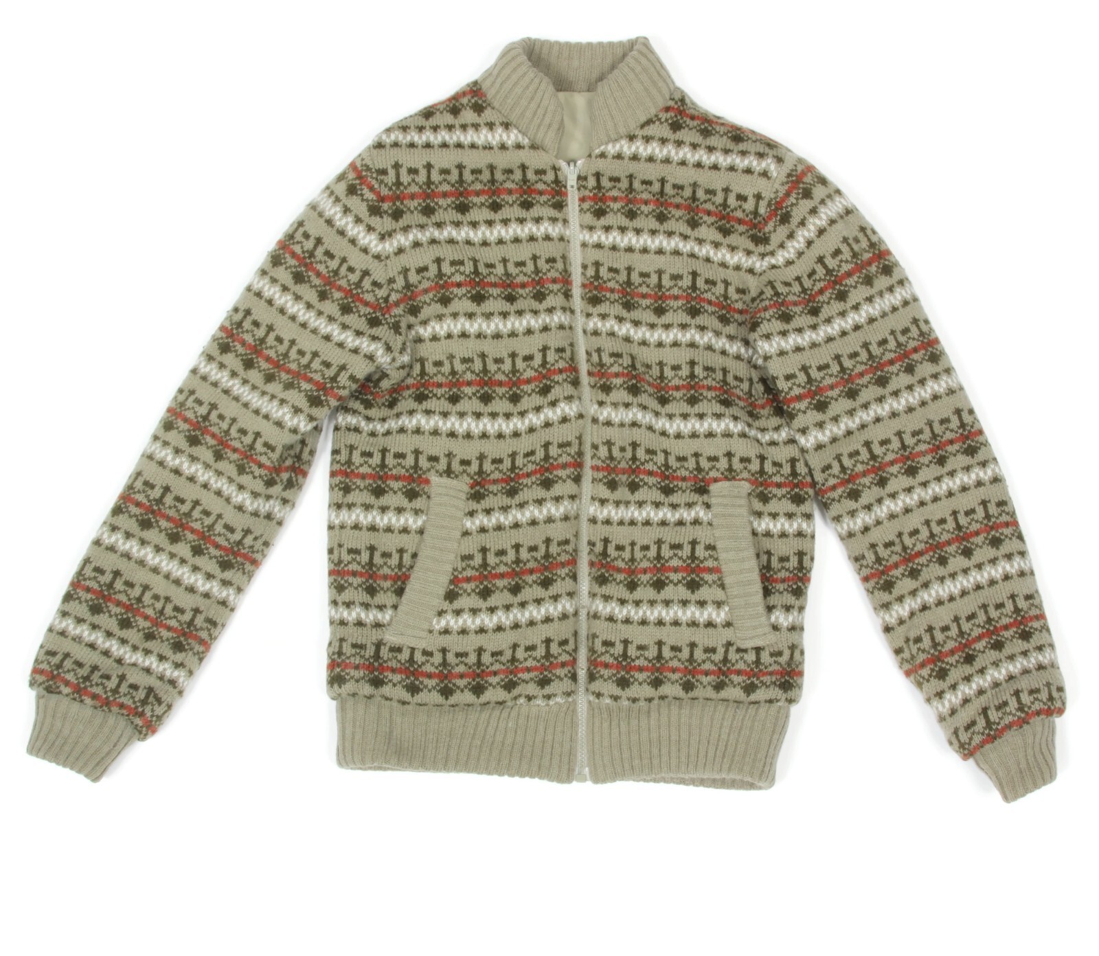 Vintage 60s Nordic Fair Isle Jacket Men's size S by B… - Gem