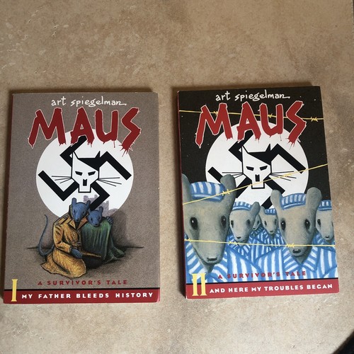 MAUS I and MAUS II by Art Spiegelman | eBay