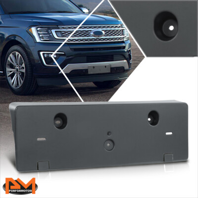 For 18-21 Ford Expedition Front Bumper License Plate Tag Mounting ...