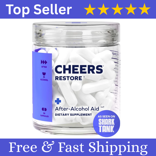 Cheers Restore | Supplement with DHM + L-Cysteine | Feel Better after ...