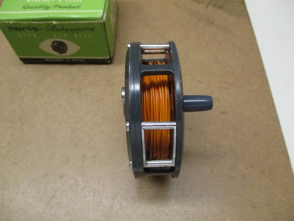 Vintage Noris Shakespeare No. 2110 Fly Fishing Reel, With Line Made in ...