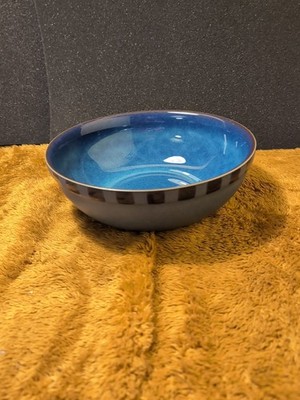 Denby Reflex Large Oven Dish /Pasta Serving Bowl Fruit Blue 23cm | eBay