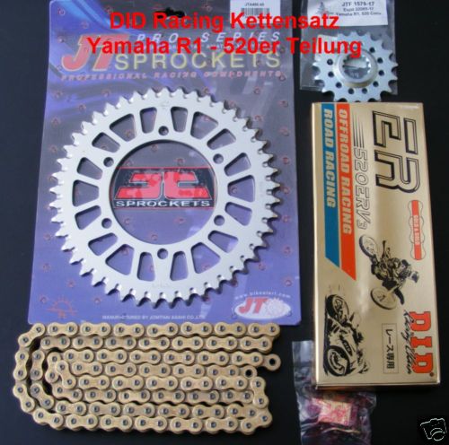 Did 520 Erv7 Racing Chain Set For Yamaha Yzf R1, Rn19, 17-45-118, Chain ...