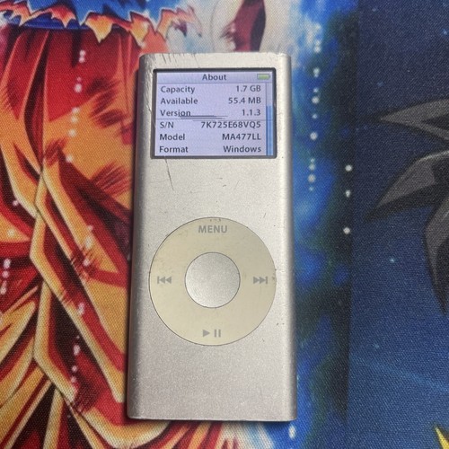Apple iPod Nano 2nd Gen A1199 EMC 2115 MA477LL/A 2GB Silver ipod | eBay