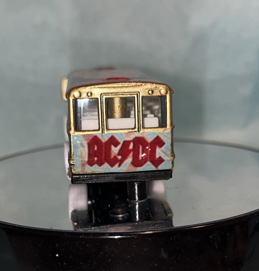 Hot wheels School Bus AC DC Famous Rock Band Tour Bus It’s A Custom ...