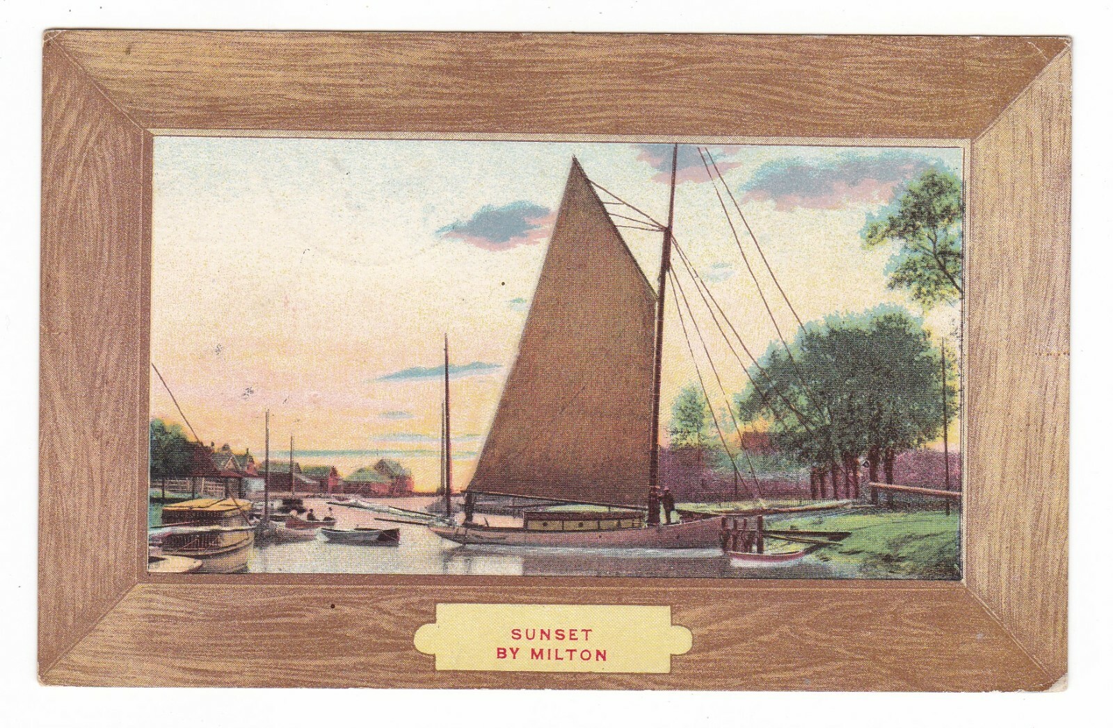 1908 ELMO MO SUNSET BY MILTON VINTAGE POSTCARD MISSOURI MARYVILLE M ...