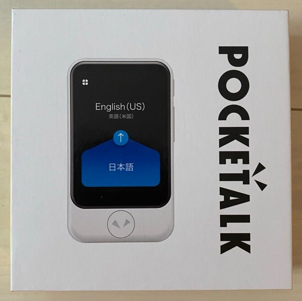 SourceNext Pocketalk S Voice Text Translator WiFi Model 74 Languages ...