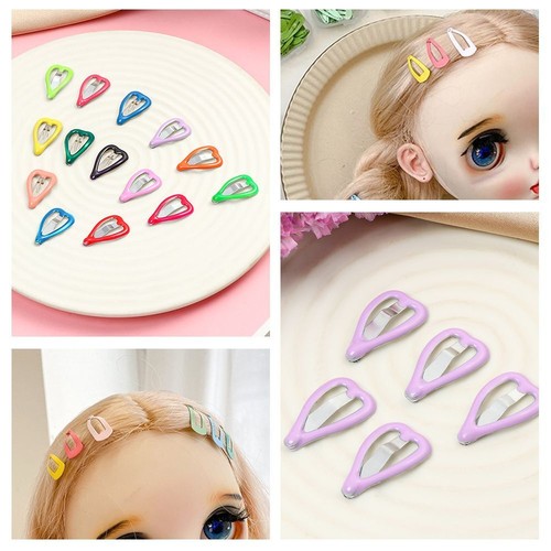 Dolls Hairpin Doll Head Clips Mini Metal Headclip Children Hair Clip ...